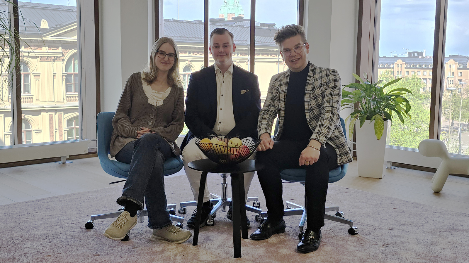 Kolme kysymystä nuorelle: Patrik Tanner ja Kaisla Kanerva